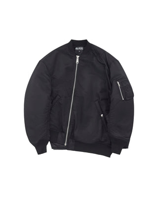 CDG BLACK-ASYMETRIC BOMBER JACKET BLACK-1P-J011-052-1 – HEADQUARTER