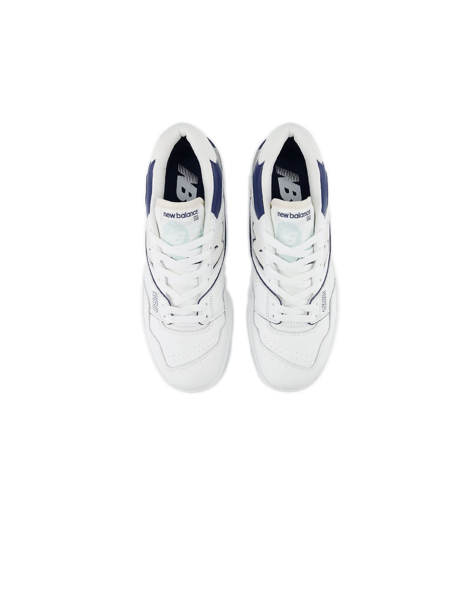 NEW BALANCE-WHITE NAVY- BB550WCAD – HEADQUARTER